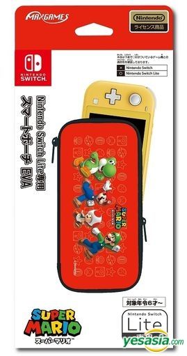 YESASIA: Nintendo Switch Lite Smart Pouch EVA Super Mario 3D (Japan ...