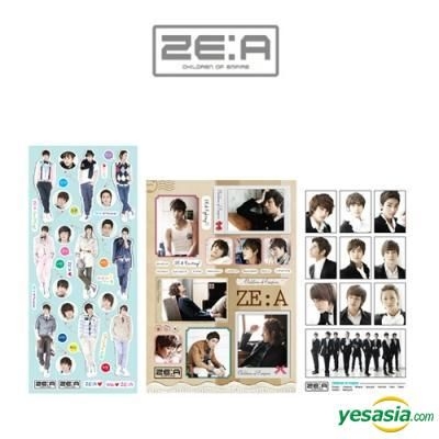YESASIA: ZE:A - Sticker A PHOTO/POSTER,GIFTS,GROUPS,MALE STARS ...