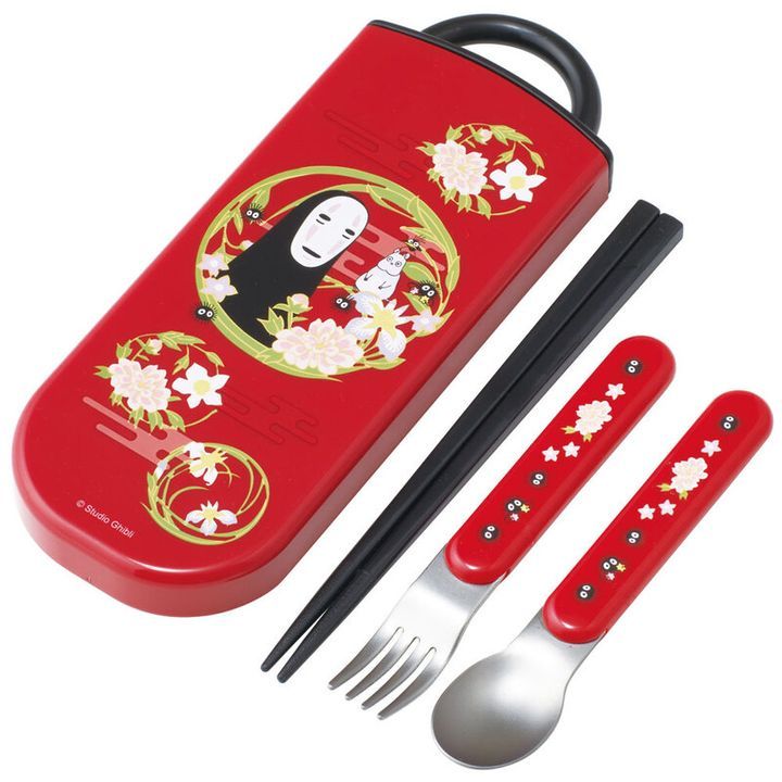 YESASIA: Spirited Away Cutlery Set with Case (Kaonashi) - Skater ...