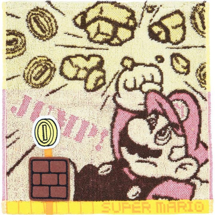 YESASIA: Super Mario Hand Towel (25×25cm) (Break Block) - Marushin ...