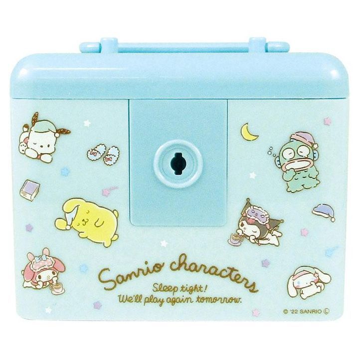 YESASIA: Sanrio Characters Locking Storage Box (Blue) - T'S Factory ...
