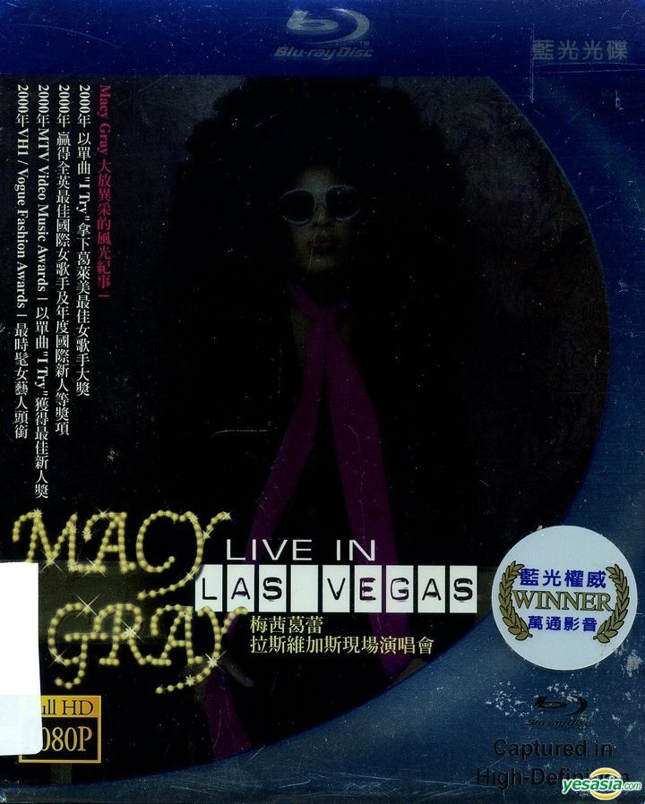 YESASIA: Macy Gray - Live In Las Vegas (Blu-ray) (Taiwan Version) Blu-ray - Himalaya Records ...