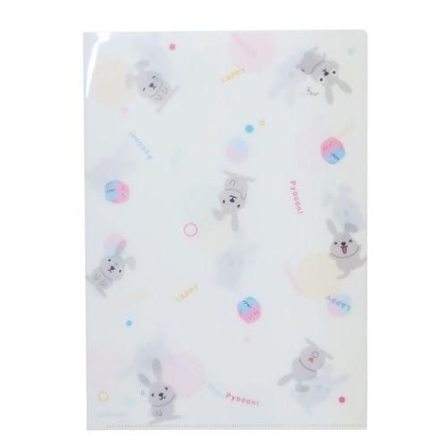 YESASIA: Rabbit A4 Clear File - Kamio Japan - Lifestyle & Gifts - Free ...
