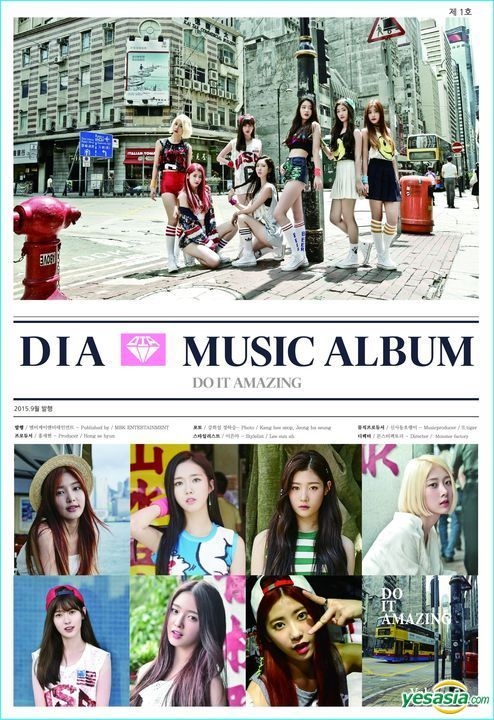 YESASIA: DIA Vol. 1 - Do It Amazing + Poster in Tube CD - DIA ...
