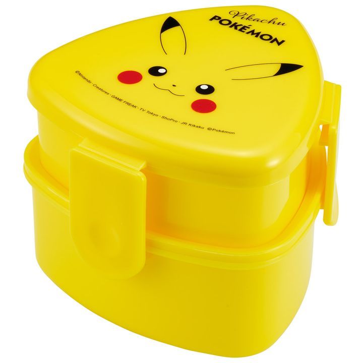 YESASIA: Pokemon Pikachu Face Onigiri Box / Food Storage Container ...