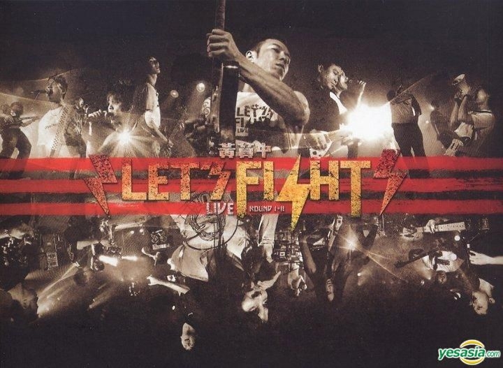 YESASIA: Let's Fight Live (CD+DVD) Music - Paul Wong, Tats Lau, WOW ...