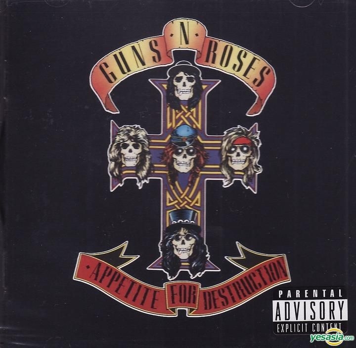YESASIA: Appetite For Destruction (US Version) CD - Guns N' Roses ...
