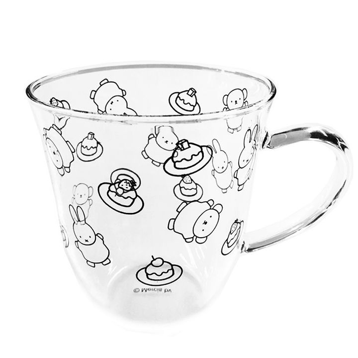 YESASIA: Miffy Glass Mug (Cake) - Marimocraft - Lifestyle & Gifts ...