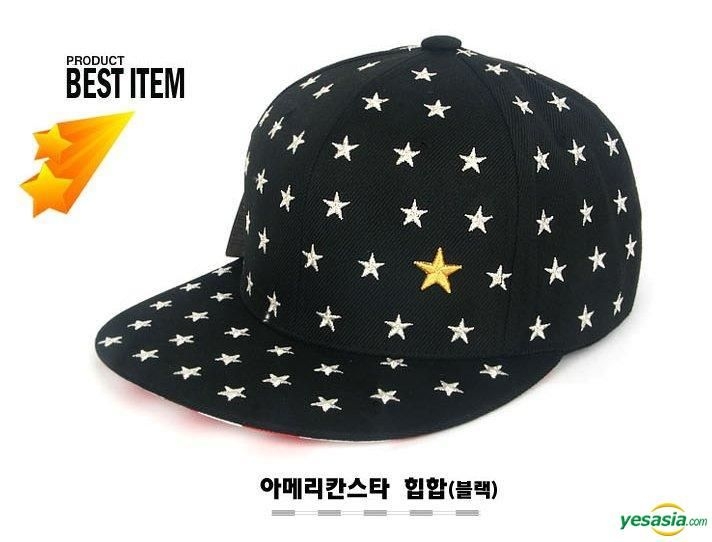 YESASIA: Jay Park Style - American Star Hip Hop Cap (Black) Celebrity ...