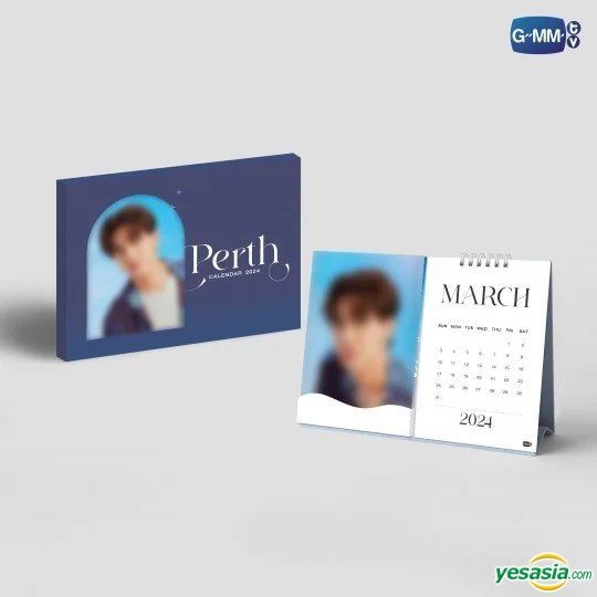 YESASIA: Perth Tanapon : Official Calendar 2024 PHOTO/POSTER,CALENDAR ...