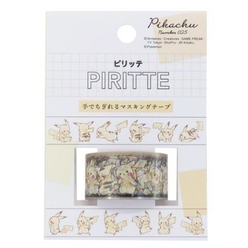 YESASIA: Pokemon PIRITTE Masking Tape Pikachu - Kamio Japan - Lifestyle ...