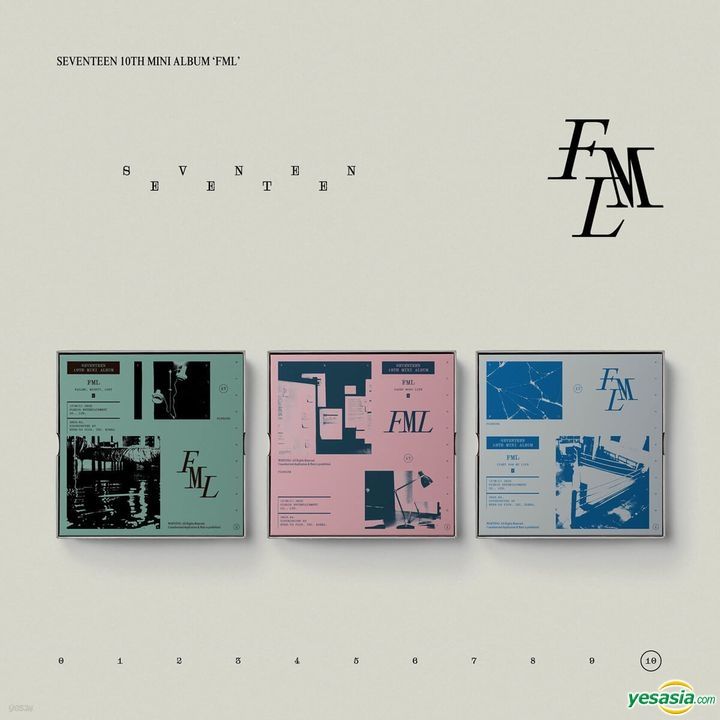 YESASIA: Seventeen Mini Album Vol. 10 - FML (Random Version) CD ...