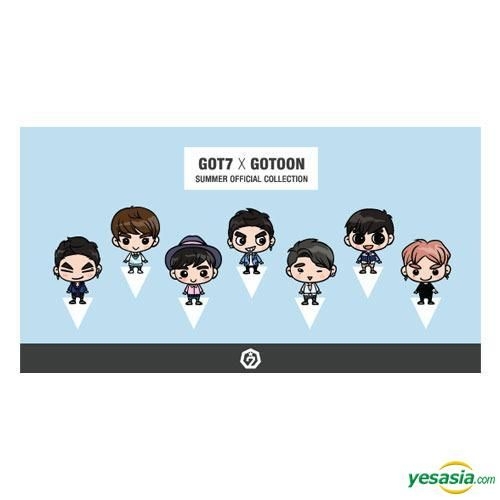 YESASIA: GOT7 X GOTOON Summer Official Collection - GOTOON Memo It ...
