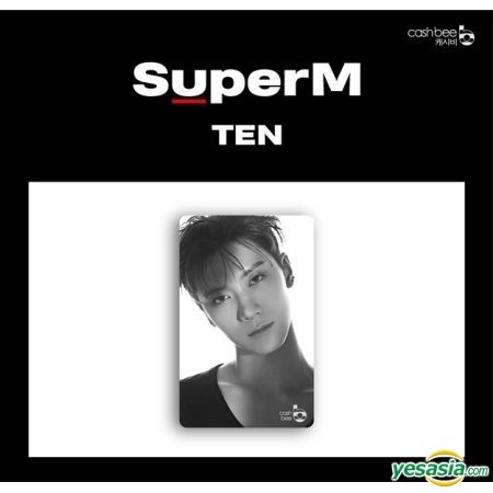YESASIA : SuperM - Cashbee Card (Ten) (A Version) Celebrity Gifts,男明星,組合,海報/寫真集,精品 - SuperM, SM ...
