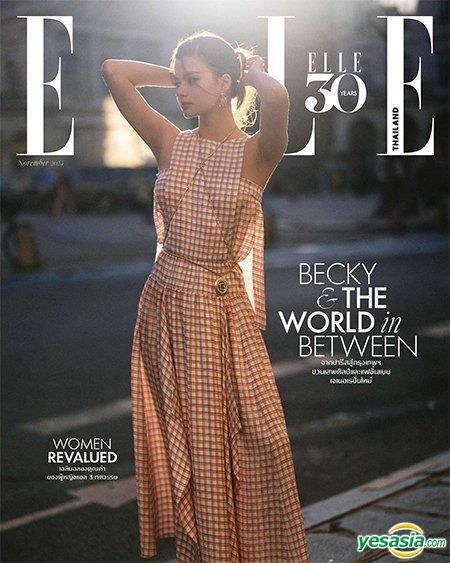 YESASIA : Elle Thailand Magazine - November 2024 (Cover A : Becky ...