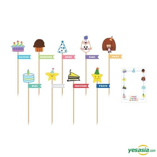 YESASIA: Twice 'HAPPY TWICE & ONCE DAY!' Official Goods - Topper Set Celebrity Gifts,FEMALE ...