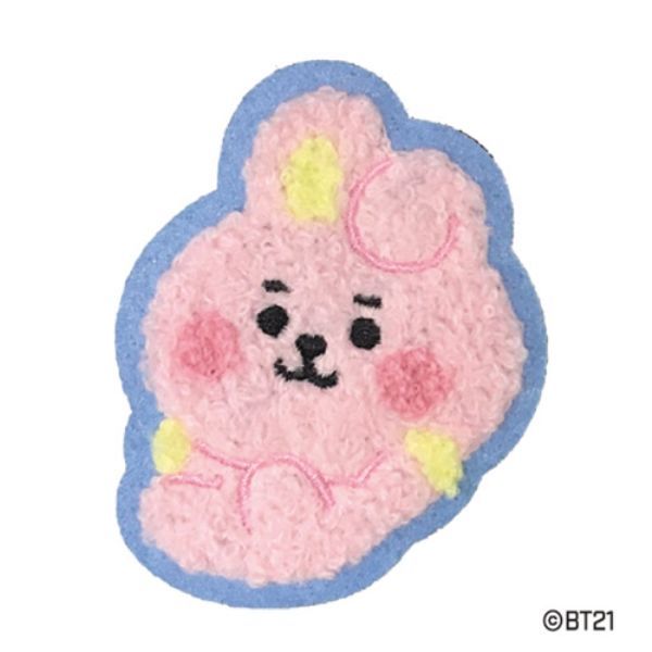YESASIA: BT21 Embroidered Badge COOKY - Ensky - Lifestyle & Gifts ...
