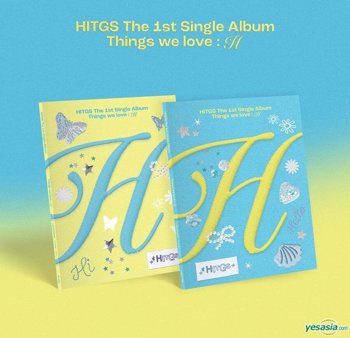 YESASIA: HITGS The 1st Single Album - Things we love : H (Random ver ...