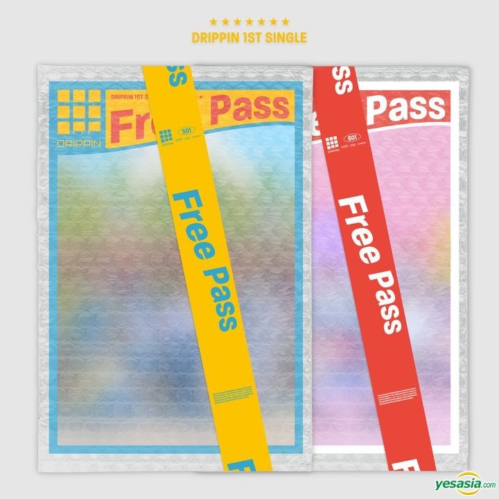 YESASIA: DRIPPIN Single Album Vol. 1 - Free Pass (Random Version) CD ...