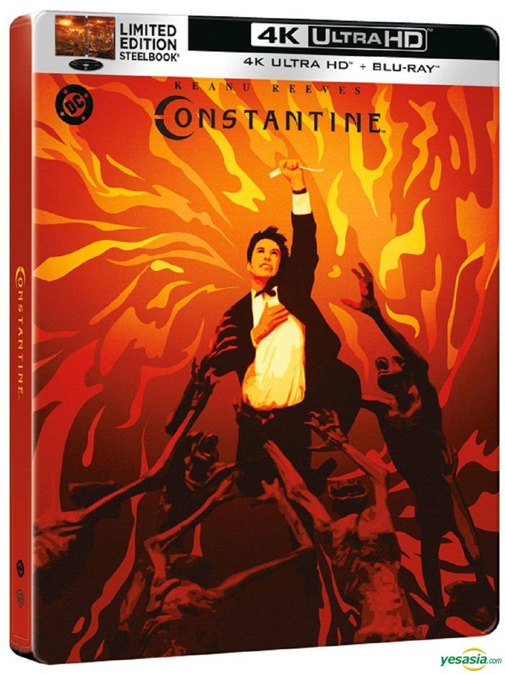 YESASIA: Constantine (2005) (4K Ultra HD + Blu-ray) (Steelbook) (Hong Kong Version) Blu-ray ...