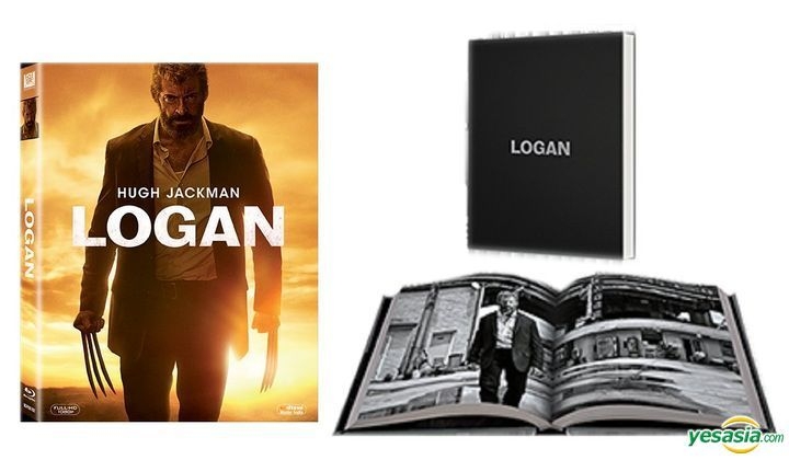 YESASIA: Logan (2017) (Blu-ray) (2-Disc Photobook Edition) (Hong Kong ...