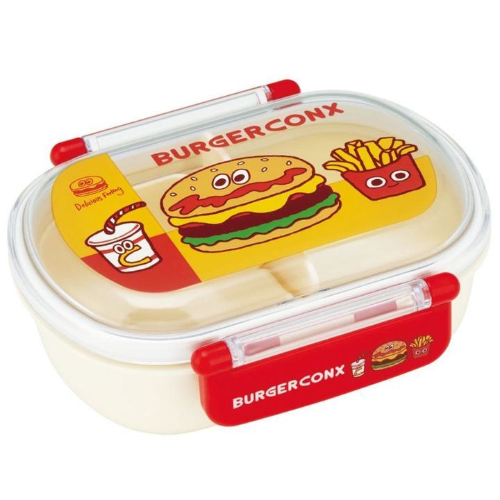 YESASIA : BURGER CONX 塑膠便當盒 360ml - - 生活百貨及精品 - 郵費全免 - 北美網站