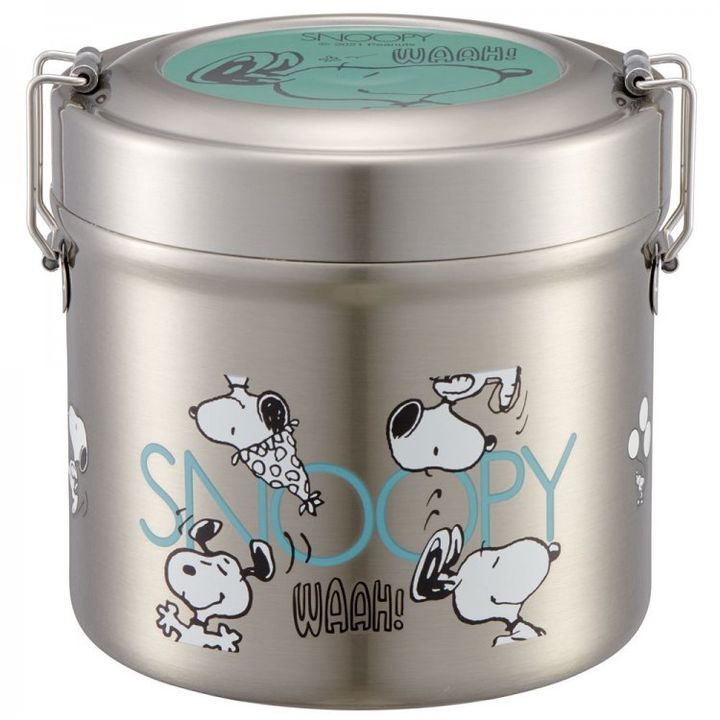 YESASIA: SNOOPY Stainless Round Lunch Box 640ml - Skater - Lifestyle & Gifts - Free Shipping ...