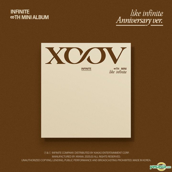 YESASIA: Infinite Mini Album Vol. 8 - LIKE INFINITE (Anniversary ...