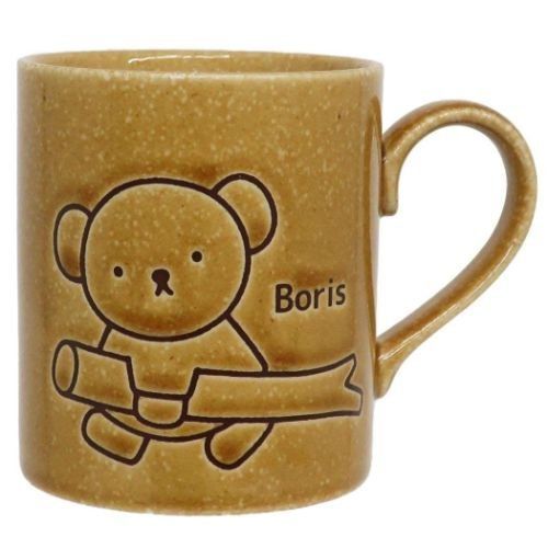 YESASIA: Miffy Ceramics Mug (Boris forest) (Brown) - Kanesho Toki ...