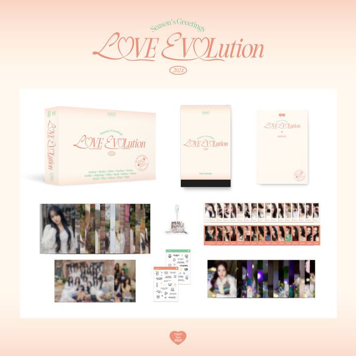 YESASIA: tripleS 2024 SEASON’S GREETINGS [LOVE EVOLution] (EVOLution Version) PHOTO/POSTER ...