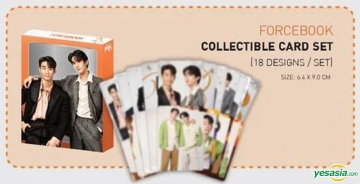 YESASIA: Fanday Bangkok : Force & Book - Collectible Card Set Celebrity ...