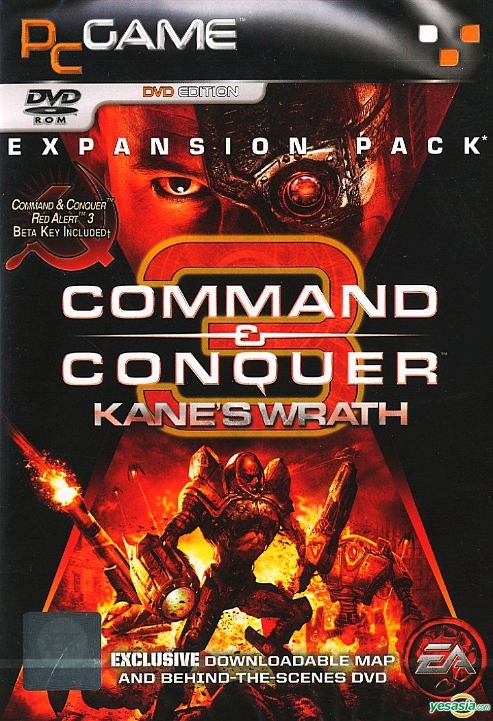 YESASIA : Command & Conquer 3 : Kane's Wrath (Expansion Pack) (英文版) (DVD 版) - EA Games, EA Games ...