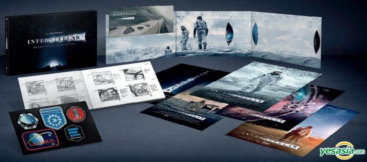 YESASIA: Interstellar (2014) (4K Ultra HD + 2 Blu-ray) (3-Disc Edition ...