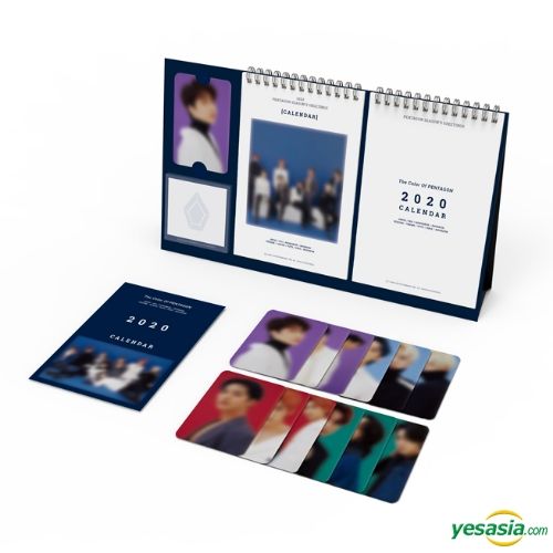 YESASIA: Pentagon 2020 Season's Greetings MALE STARS,CALENDAR,GROUPS ...