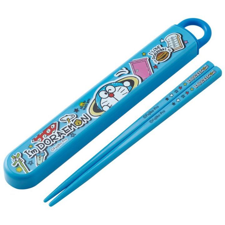 YESASIA: Doraemon Chopsticks with Case 16.5cm - Skater - Lifestyle ...
