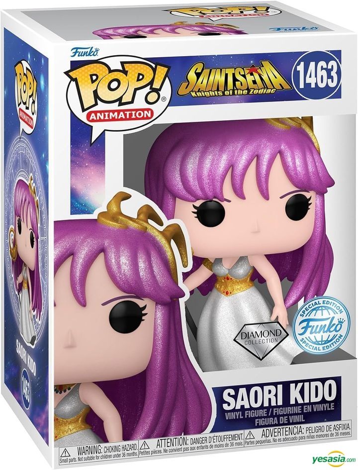 YESASIA : FUNKO POP! ANIME: Saint Seiya Athena (Saori Kido) in Diamond ...