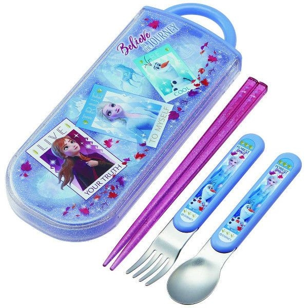 YESASIA: Frozen 2 Cutlery Set with Case - Skater - Lifestyle & Gifts - Free Shipping