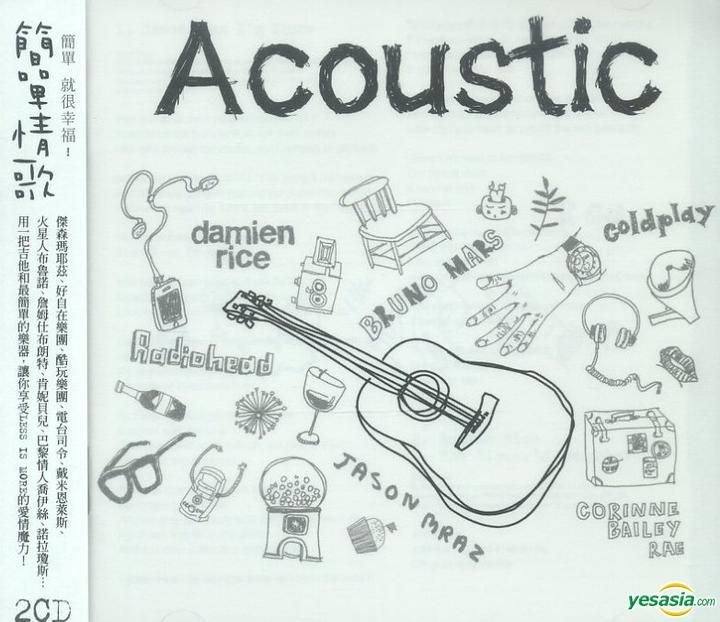 YESASIA: Acoustic (2CD) CD - Various Artists, Warner Music Taiwan ...