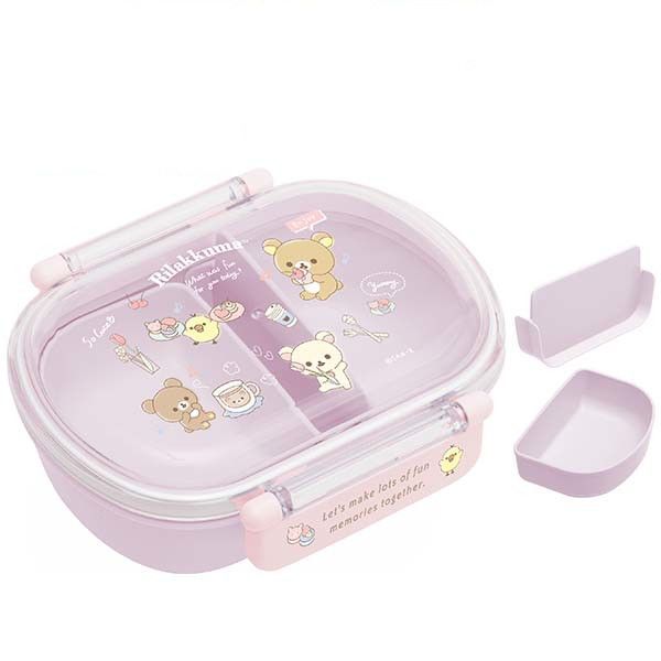 YESASIA: San-X Rilakkuma Oval Lunch Box 360ml - San-X - Lifestyle & Gifts - Free Shipping
