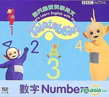 YESASIA: Let's Learn English With The Teletubbies - Numbers (Hong Kong ...