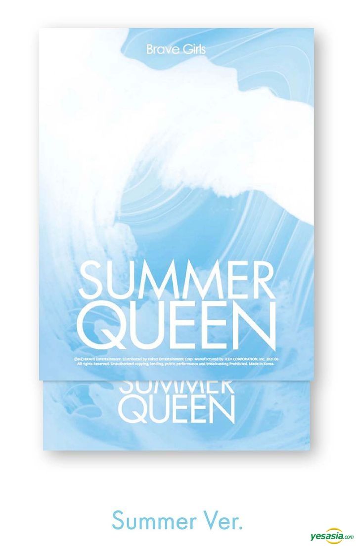 YESASIA: Brave Girls Mini Album Vol. 5 - Summer Queen (Summer Version ...