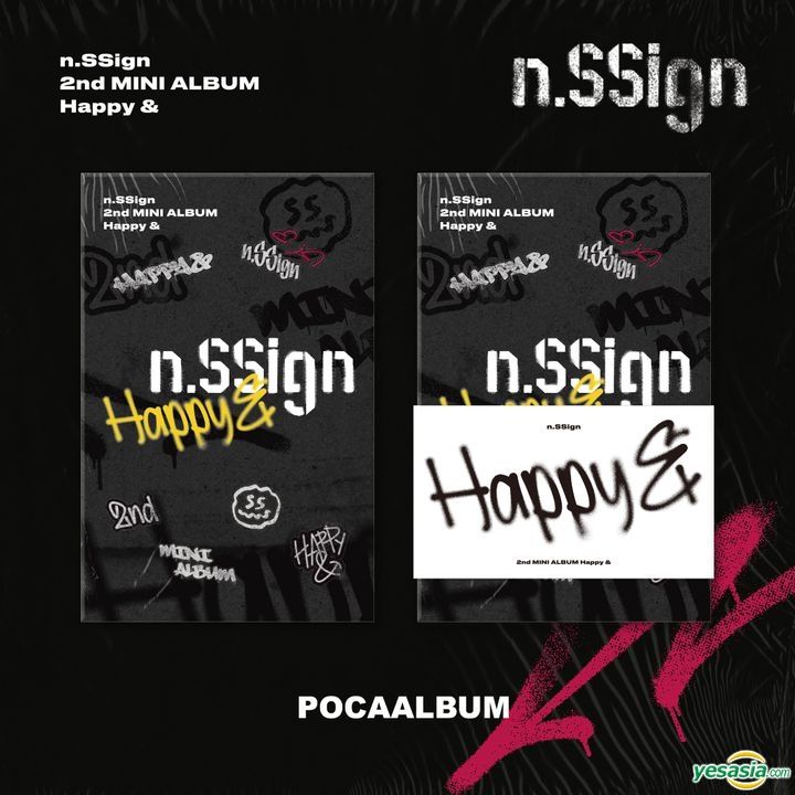 YESASIA: n.SSign Mini Album Vol. 2 - Happy & (Poca Album) - n.SSign ...