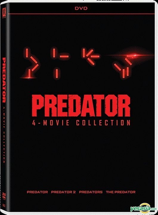 YESASIA: Image Gallery - Predator 4-Movie Collection (DVD) (Hong Kong ...