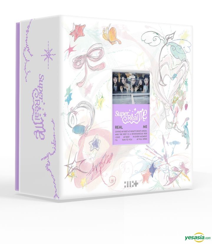 YESASIA: ILLIT Mini Album Vol. 1 - SUPER REAL ME (REAL ME Version ...