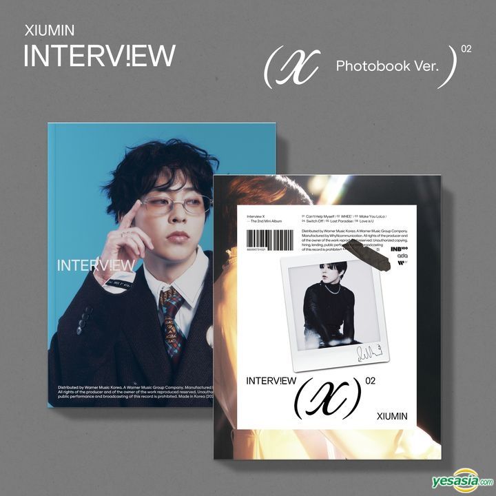 YESASIA: EXO: Xiumin Mini Album Vol. 2 - Interview X (Photobook Version) (Set Version) CD ...
