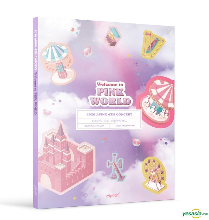 YESASIA : 2020 Apink 6th Concert 'Welcome to PINK WORLD' (2DVD ...
