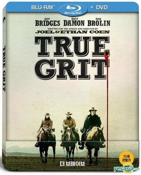 YESASIA: True Grit (Blu-ray + DVD) (First Press Limited Edition) (Korea ...