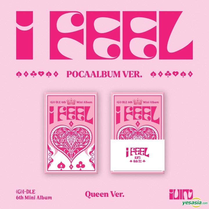 YESASIA: (G)I-DLE Mini Album Vol. 6 - I feel (PocaAlbum Version) (Queen ...