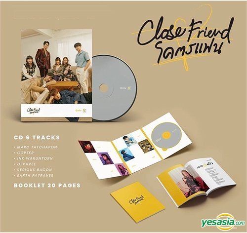 YESASIA: Close Friend OST (Thailand Version) CD - Thailand TV ...