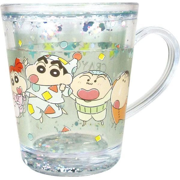 YESASIA: Crayon Shin-Chan Clear Plastic Cup (Blue) - T'S Factory ...